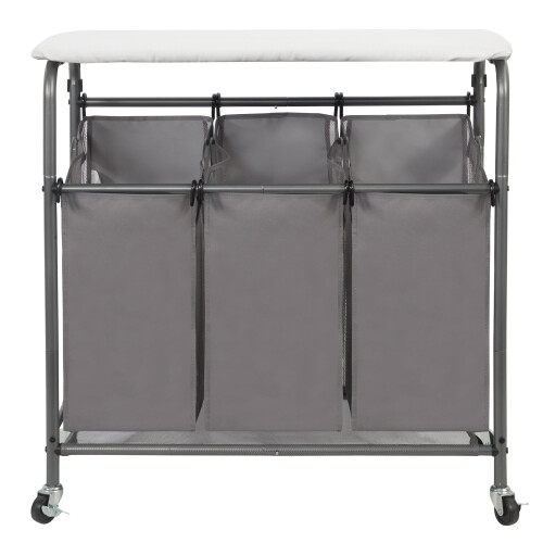 OPSLAGIDEE N Wasmand met wielen Robuuste wasmand met wielen ...