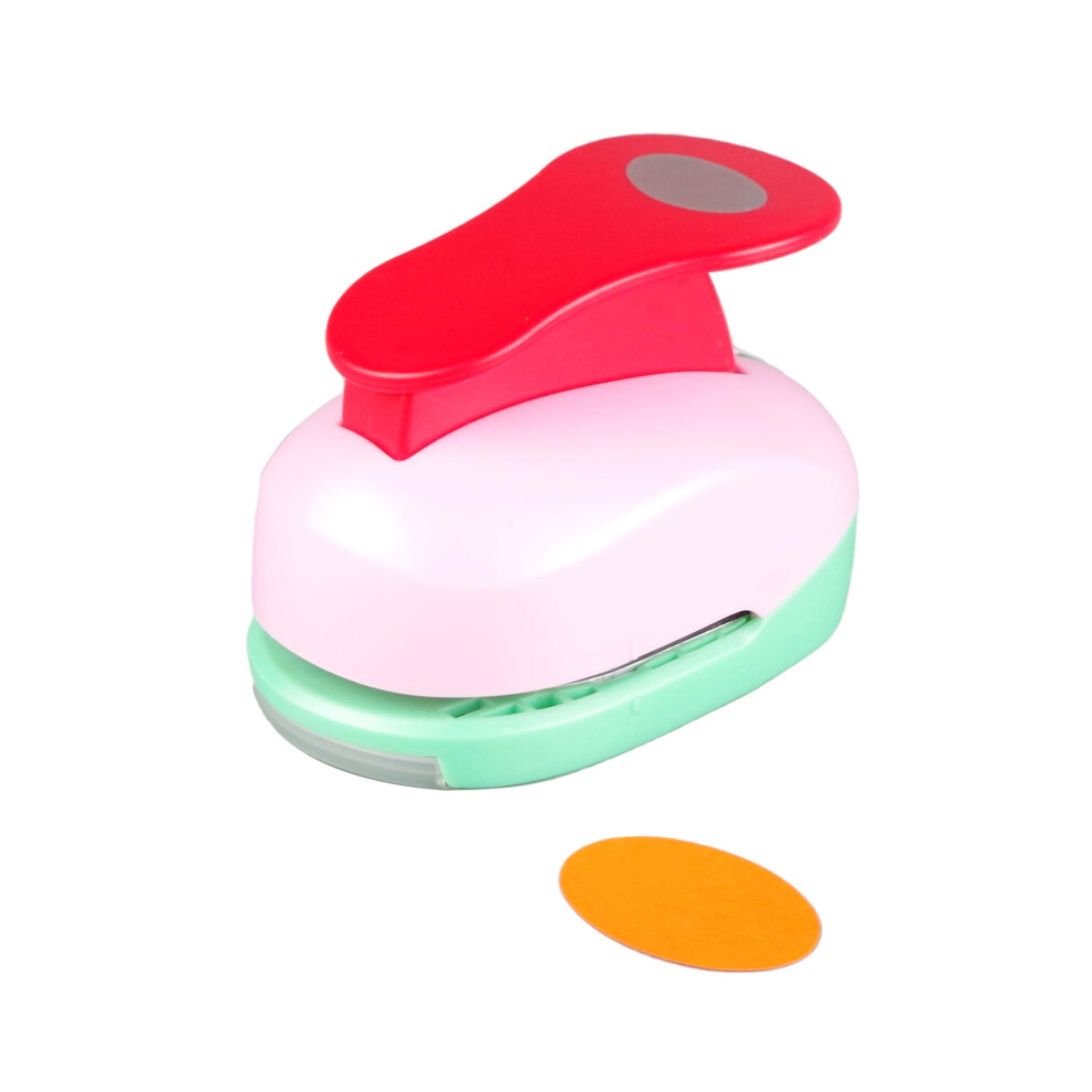 Oval Punch 2 inch Craft Lever Punch Handmade Paper Punch for Crafting ...