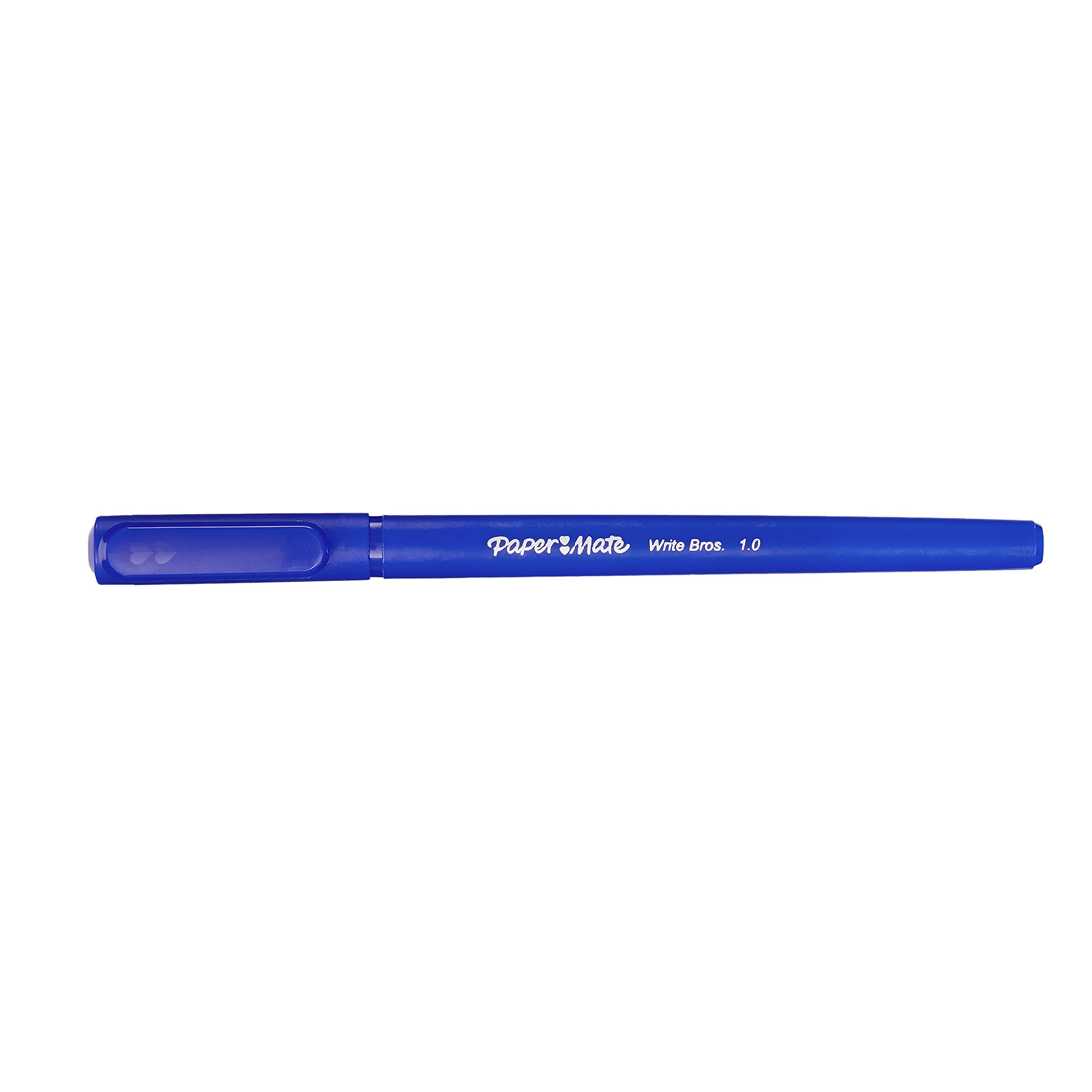 Stylos bille Paper Mate Write Bros. Pointe moyenne (1,0 mm), bleu, lot ...