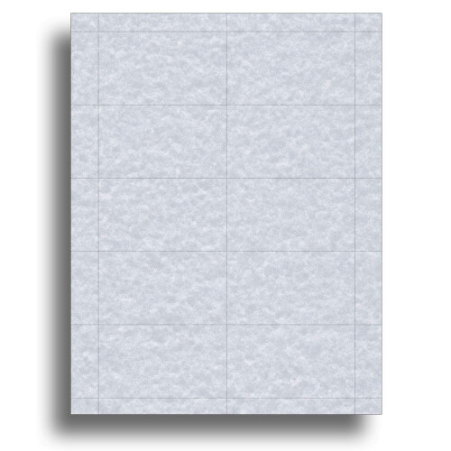 Tarjetas de presentaci n estilo pergamino - 25 hojas / 250 tarjetas de presentaci n - 65 lb (176 ...