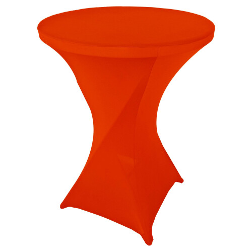 Goldstream Point Red 32 tums rund x 43 tum hg spandex cocktail durduk ...