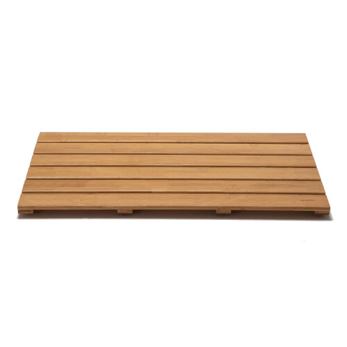 GOBAM Bamboe Badmat Groot 26 x 15,8 x 1,3 inch - Antislip - Vloermat ...