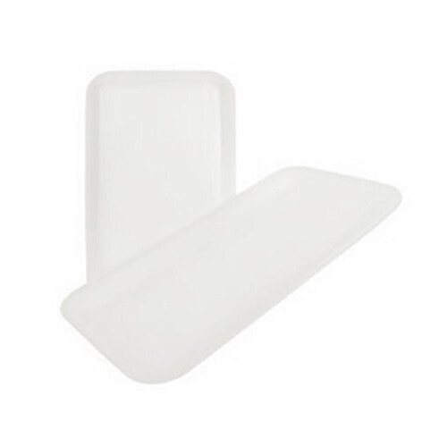 CKF 10SW 10S White Foam Meat Trays Disposable Standard Supermarket Meat ...