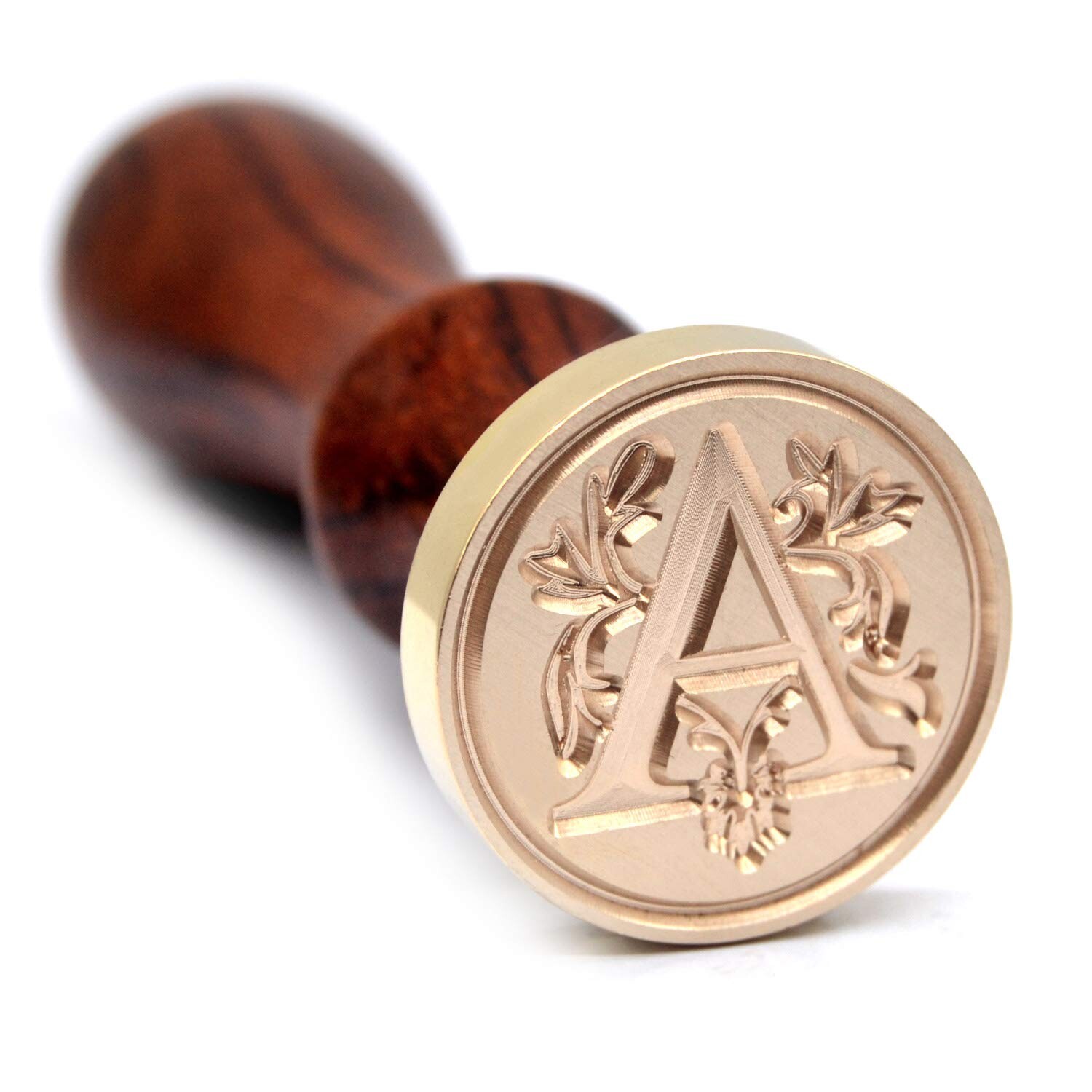 Medieval traditionnel initial alphabet waste sceau tampon de tampon en ...
