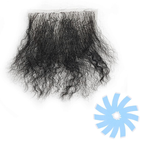 Fake Private Hair Invisible Realistic Biniki Body Hair For Men and ...