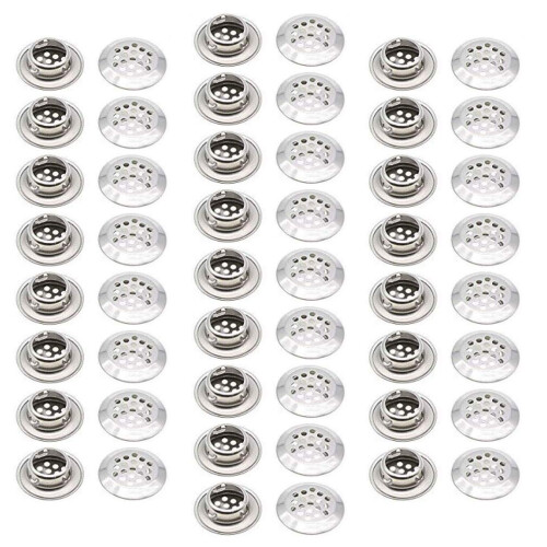 50 stuks luchtroosters 19 mm ronde soffitventilatie roestvrij staal ...