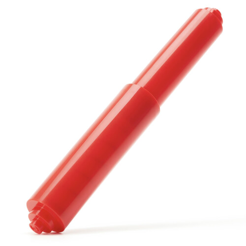 Qualihome RED Universal Plastic Spring Loaded Toilet Paper Roll Holder ...