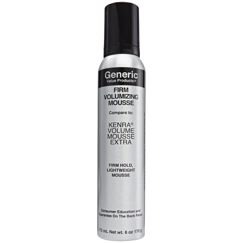 Generic Value Products Firm Volumizing Mousse Compare to Extra ...