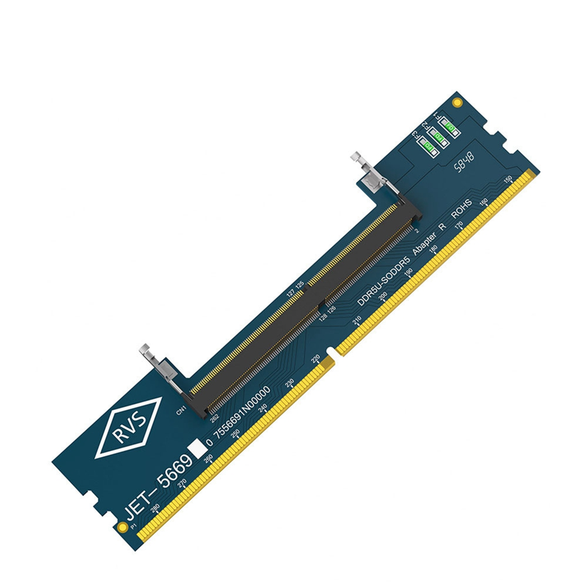 Tarjeta adaptadora de ranura de memoria DDR5 para computadora portátil a computadora de ...