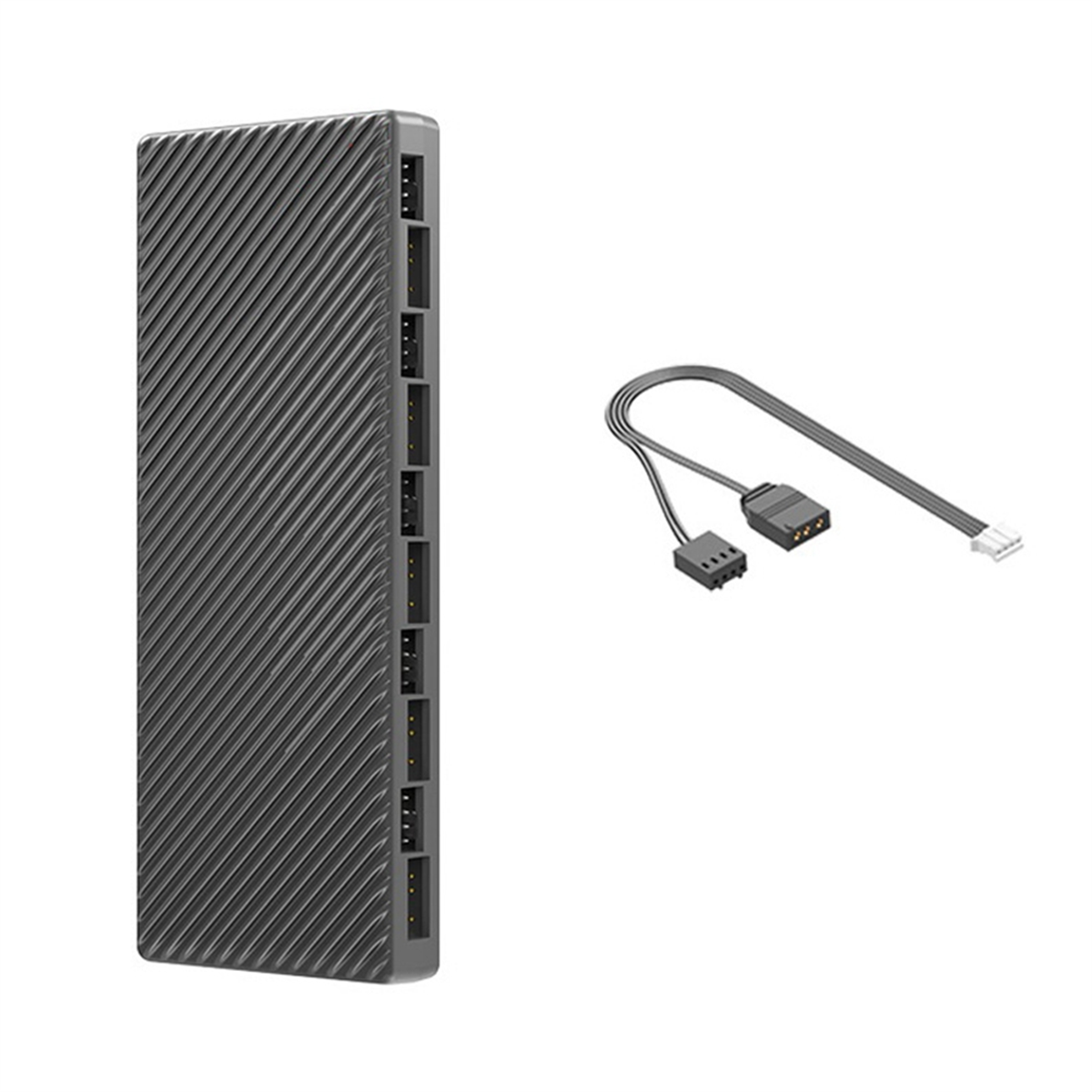 Concentrador ARGB/PWM con 10 puertos de expansión y controlador ARGB negro on OnBuy