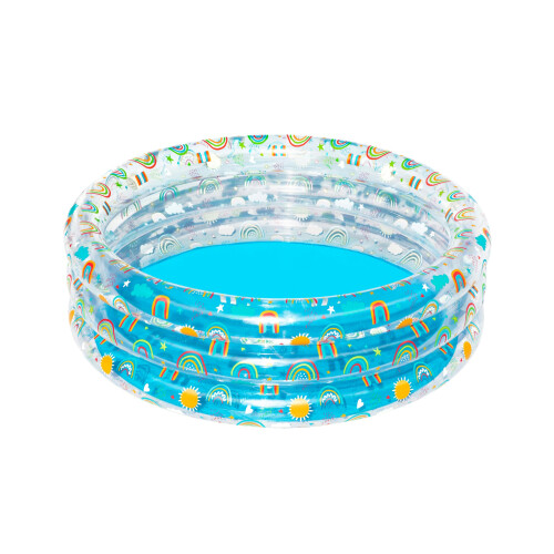 Bestway | Rainbow Inlatable Kids Play Pool, Swimming Pool Toys, Water ...