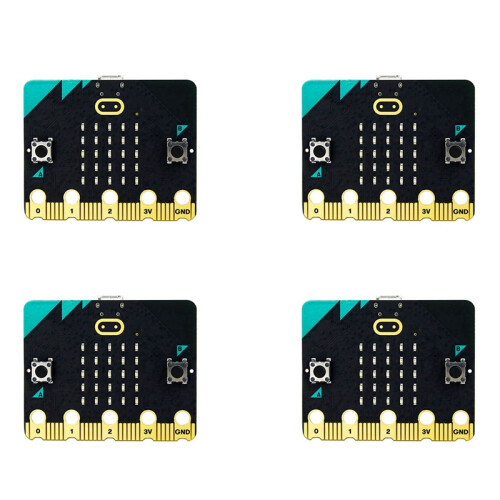 4X Placa Base BBC Microbit V2.0 una IntroduccióN la ProgramacióN GráFica en Python para Escuelas ...