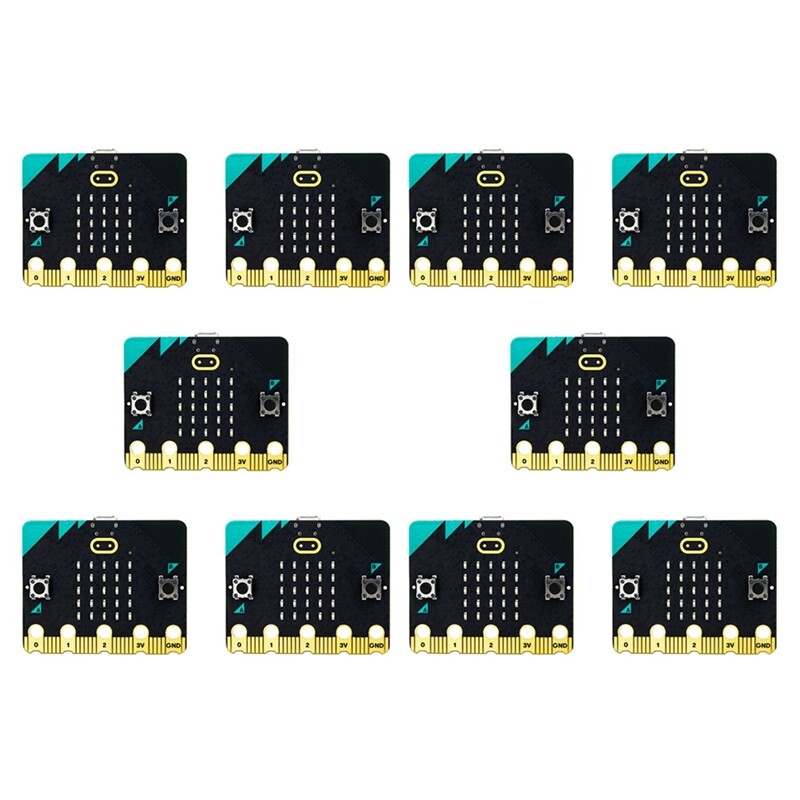 10X Bbc Microbit V2.0 Motherboard Introdução À Programação GráFica em ...
