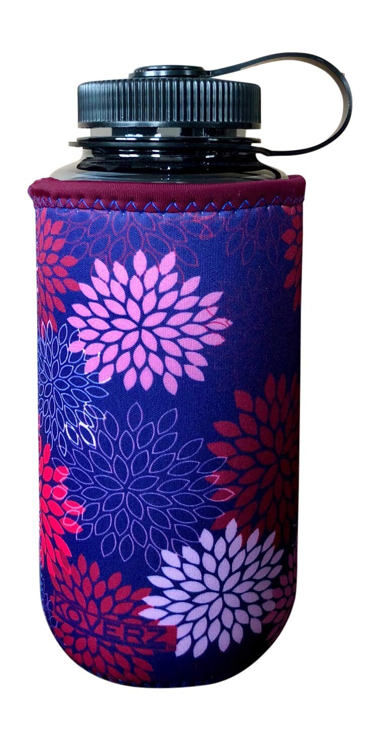 Koverz XL Neoprene 32-40 oz Insulador de Garrafa - Midnight Mums on OnBuy