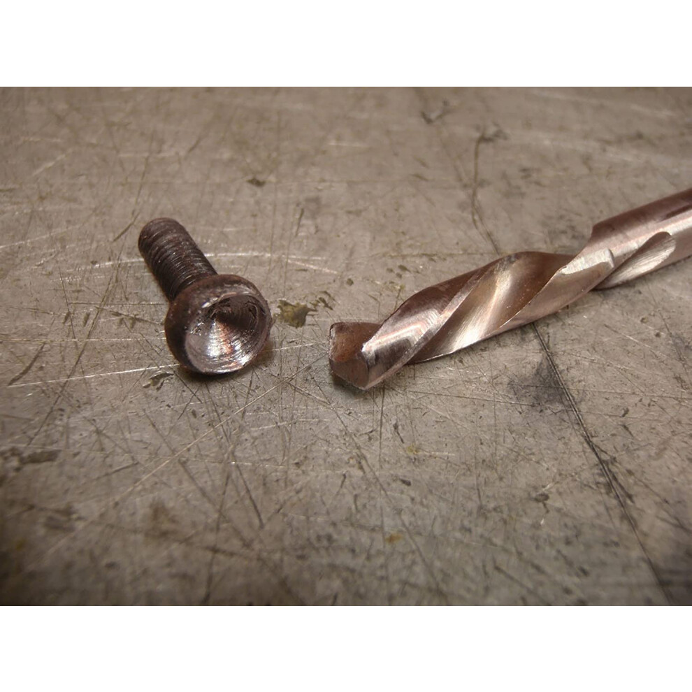 Century Drill & Tool 74112 Left Hand Drill Splint Point Tips Precise Drilling on OnBuy