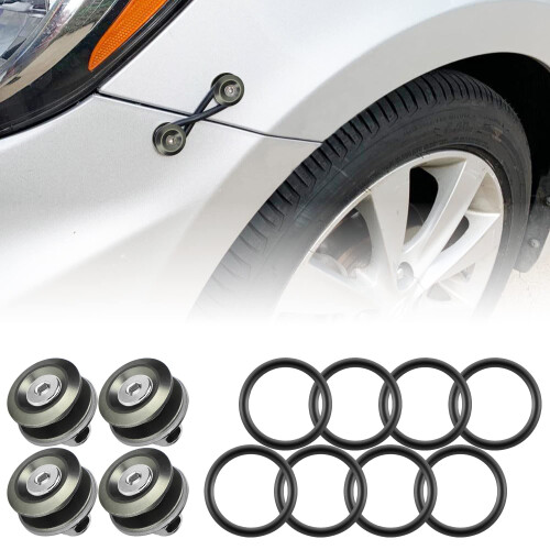 Rolling Gears JDM Bumper Quick Release Front Rear Bumper Fasteners 4 ...