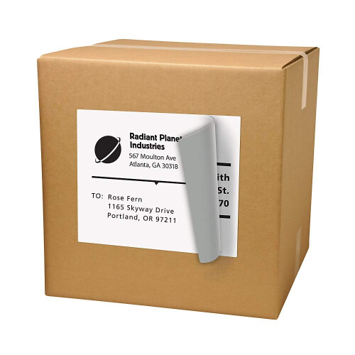 Etiquetas de env?o imprimibles Avery de hoja completa, 8,5"" x 11 ...
