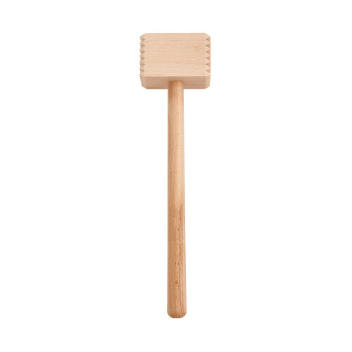 Mazo ablandador de carne de madera HIC Kitchen, herramienta para ...