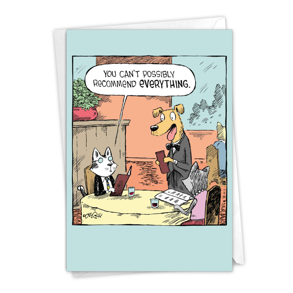 NobleWorks - 1 Humor Birthday card with Envelope - Funny cartoons for ...