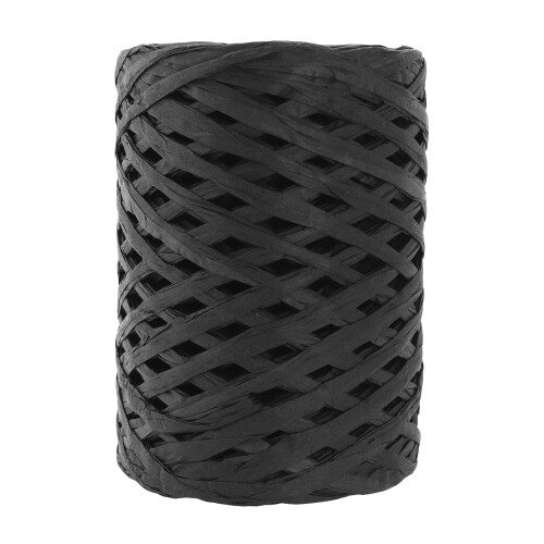 Mandala Crafts Black Raffia Ribbon for Gift Wrapping Ribbon - 100 Yds ...