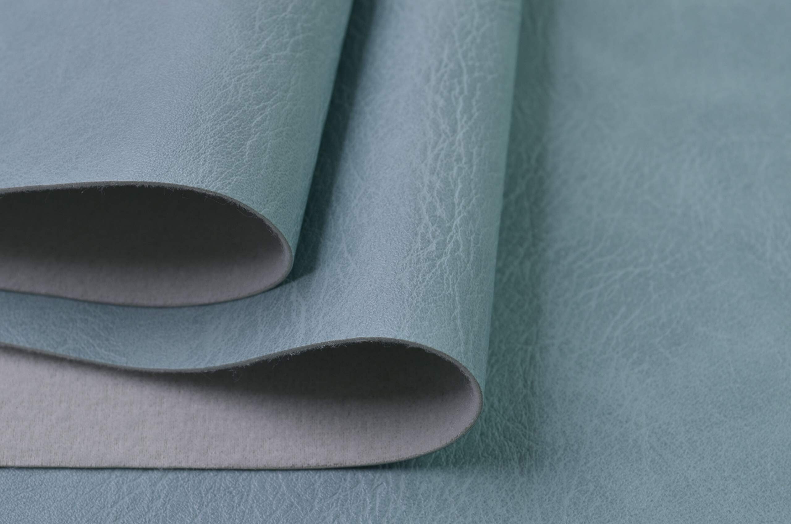 Wento Thick 1 Yard Faux Leather Fabric Soft Skin grain PU Leather ...