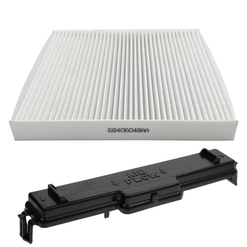 Ram Cabin Air Filter & Filter Access Door Compatible with Dodge Ram ...