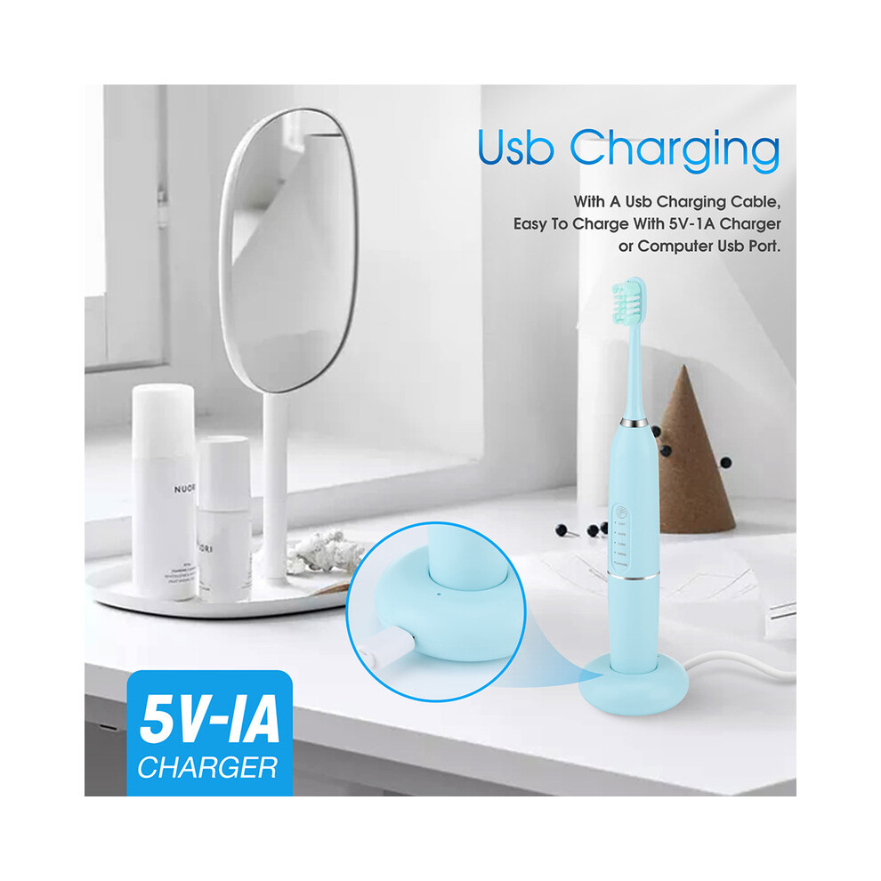 (Blue) Dental Scaler Calculus Remover Dental Scaling Tools Portable ...