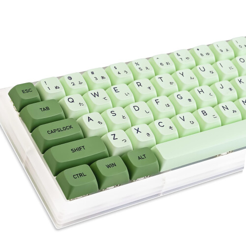 Guffercty kred GTSP XDA Profile Japanese Keycaps 60 Percent PBT 122 Key ...
