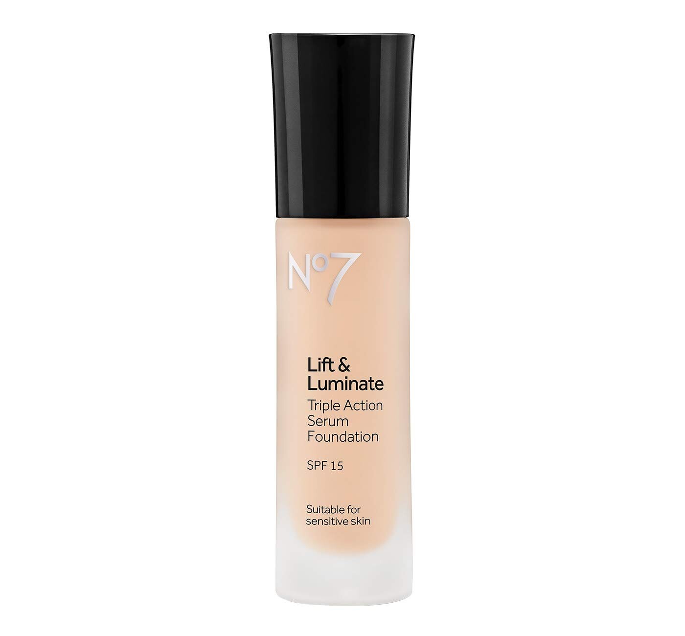 Boots No7 Lift & Luminate Foundation SPF 15 Warm Beige - 1oz Warm Beige ...