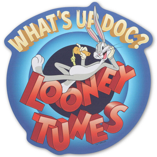 Looney Tunes Bugs Bunny What's Up Doc Metal Sign Fun Looney Tunes Wall ...