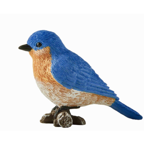 JFSM INC. 3 """" Mini Bluebird encaramado en la figura de rama ...