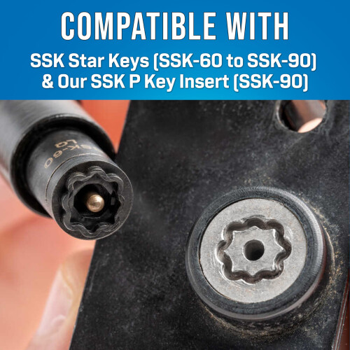 Jonard Tools SSK-600 Star Key Can Wrench Kit para padres LQ e LB on OnBuy