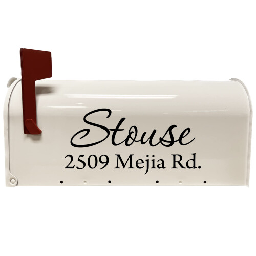 Calcoman as para buzones de correo, personalizadas, con direcci n y nombre de calle, para ...