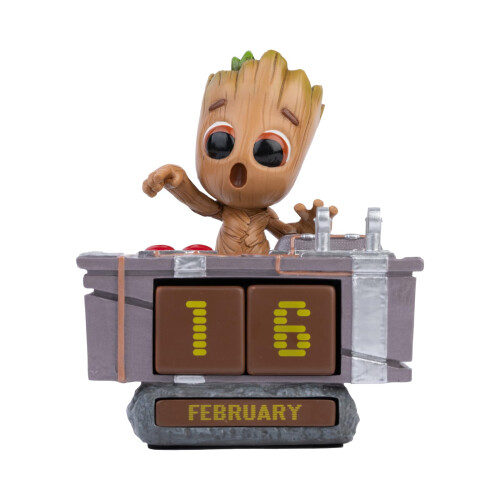 Grupo Erik Perpetual Calendar Marvel Groot | Desk Calendar, Cool Desk ...