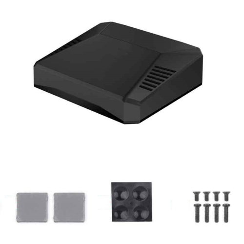 Enclosure Built-in 30mm PWM Cooling Fan IR Receiver for RPi 5 on OnBuy