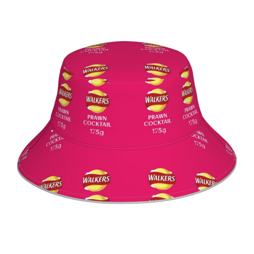 (Walkers Prawn Cocktail Crisps Design_6649) Bucket Hat Reversible ...