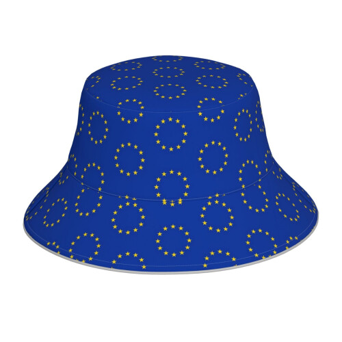 (EU Europe European Union European Flag EU Stars_22409) Bucket Hat ...