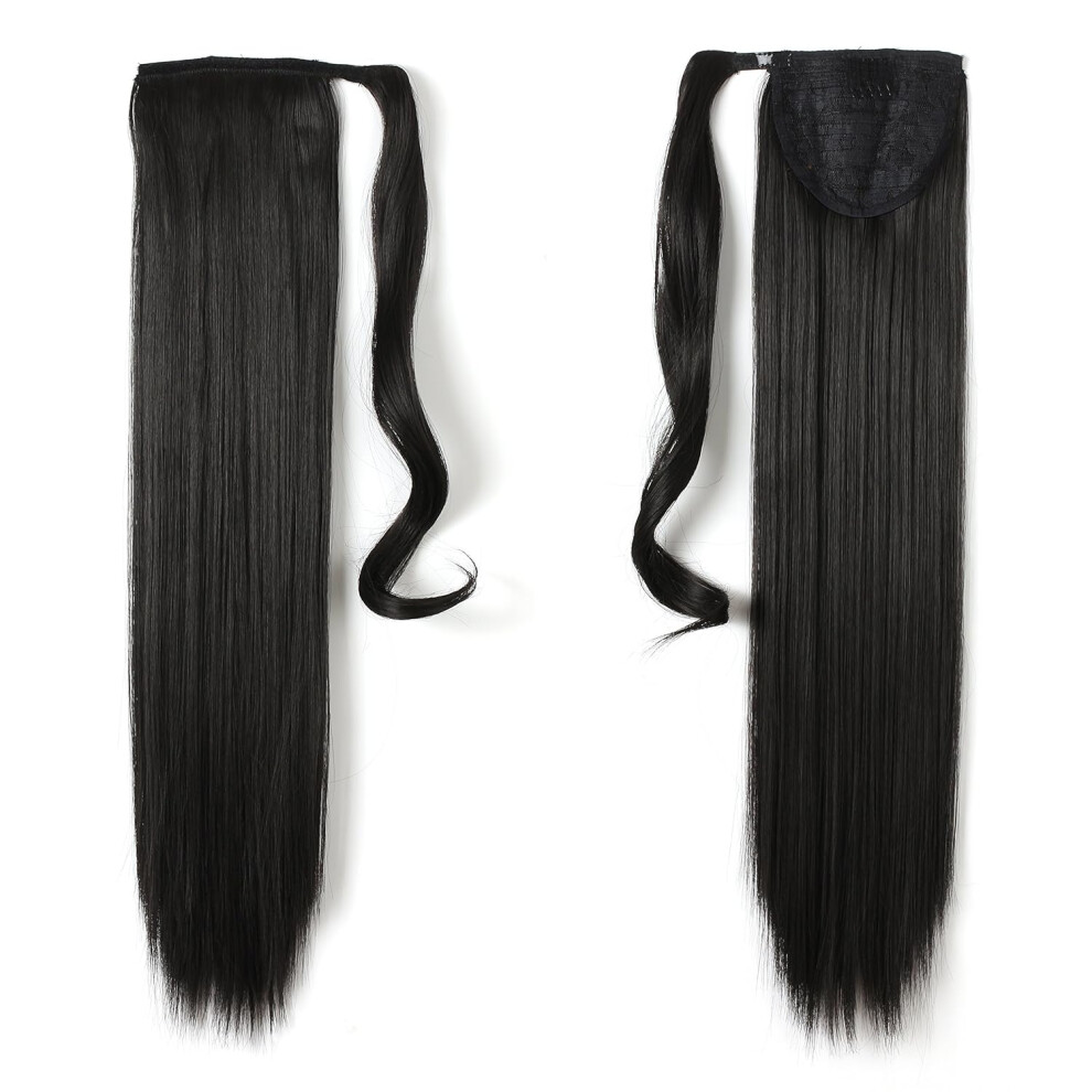 Extensi n de cola de caballo Onedor de 61 cm (24""), recta y envolvente ...