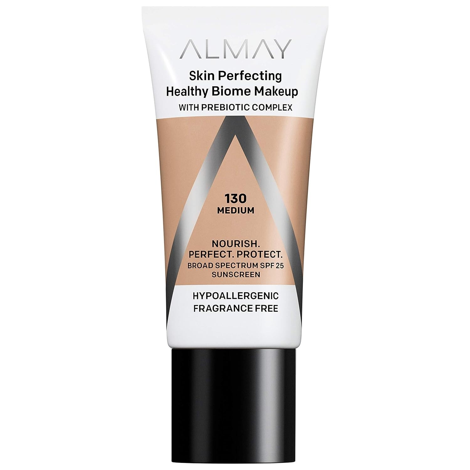 Almay Skin Perfecting Healthy Biome Foundation Makeup with Prebiotic Complex SPF 25 ...