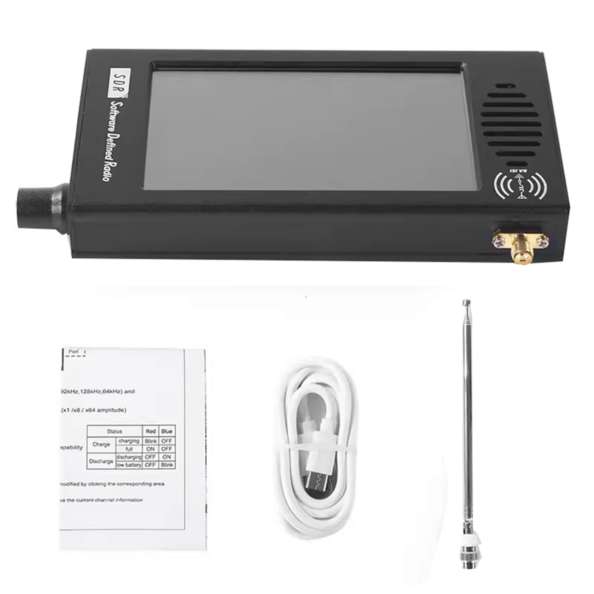 SDR Radio Digital Demodulation Shortwave FM MW SSB CW HAM Multifunction ...