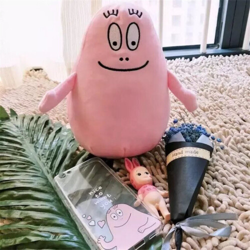 23cm905in Barbapapa Pink Plush Soft Toy Kids Sleeping Accompany Toy ...