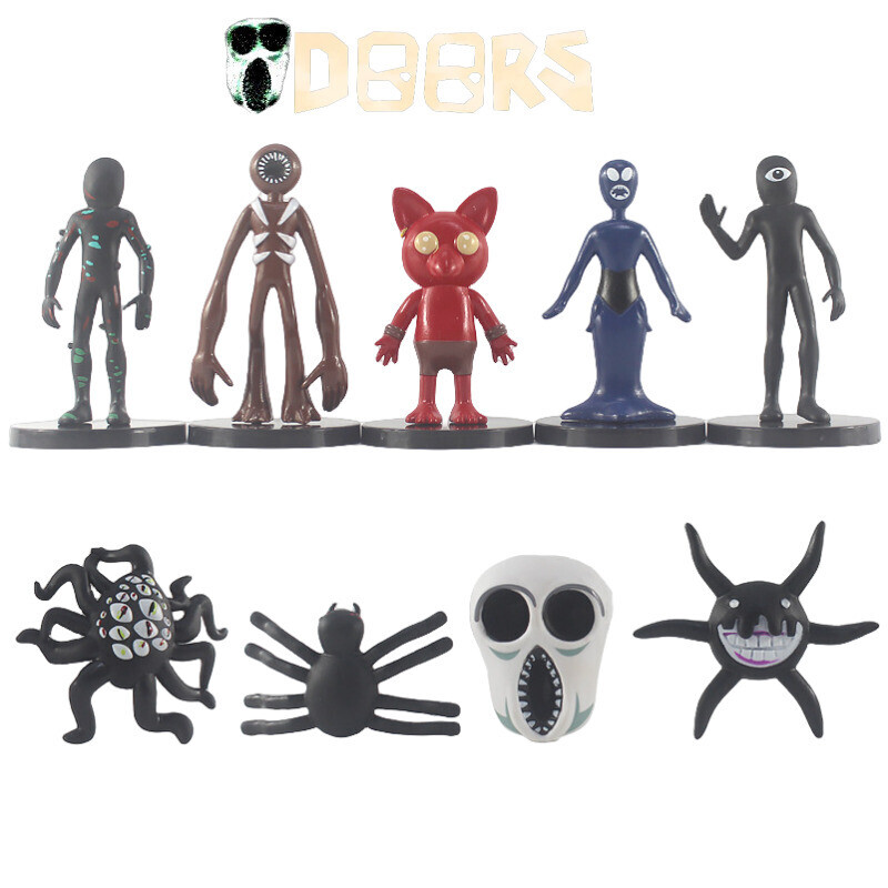 Roblox Doors Figure Toy Alien Monster Spider Pvc Model Fans Gift Home ...