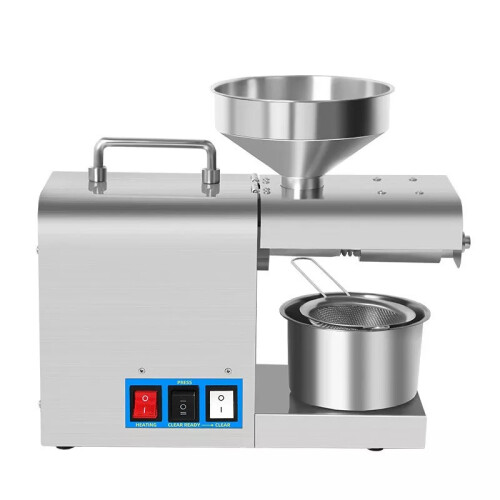 Automatic Electric Oil Press Machine 304 Stainless Steel Nut Oil ...