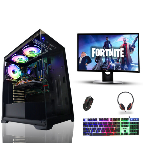 Gaming PC Bundle i9 14900KF 32GB DDR4 12GB RTX 5070 2TB M.2 Wins11 on OnBuy