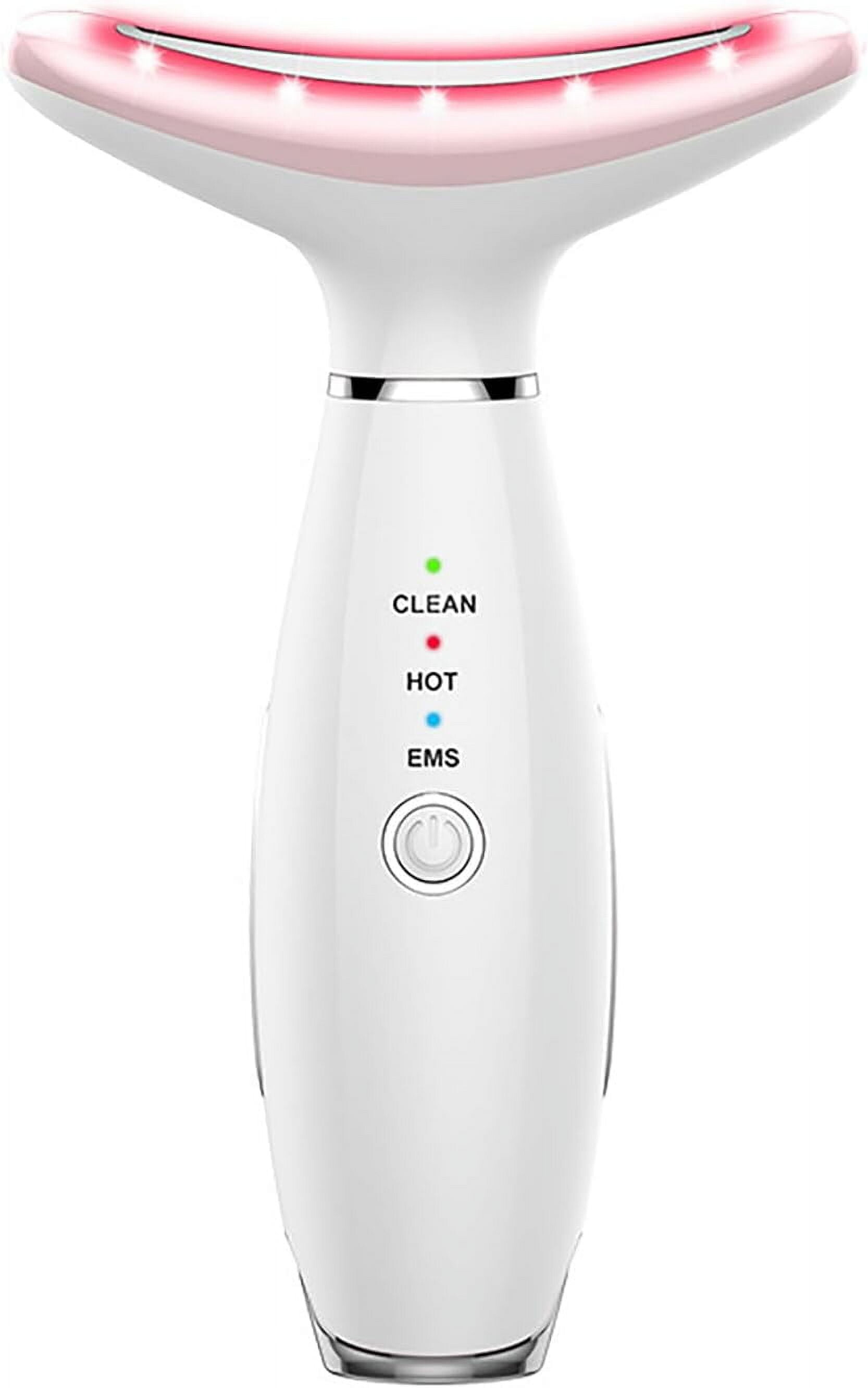 (White) Led Therapy Facial Neck Lifting Messager, Face Lifting Device ...