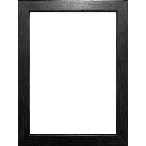 (White, 7"x4" (17.8 x 10.2cm)) MODERN BOX FRAMES WOOD FINISH PHOTO ...