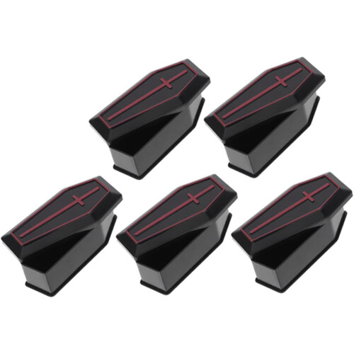 5pcs Halloween Mini Coffin Boxes Model Miniature Coffin Prop Miniature ...