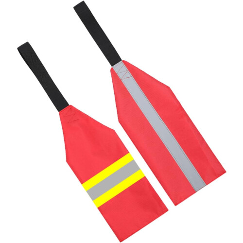 Kayak Safety Flag Set Oxford Cloth Kayak Towing Flags Reflective Strips ...
