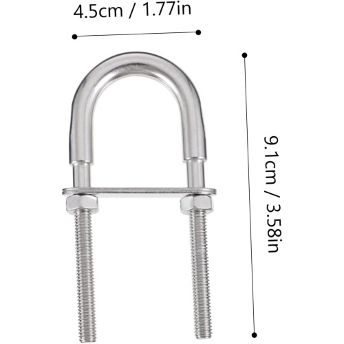 U-shaped Clamp Stainless Steel u Bolt u Clamp *90mm Marine Riggings ...