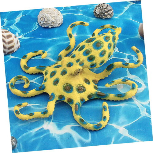 Modèle de pieuvre réaliste de simulation Figurine de pieuvre Figurine d ...